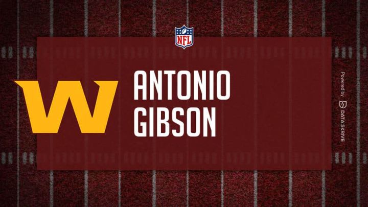 Antonio Gibson - NFL - Player Prop Predictions, Lines and Trends ...