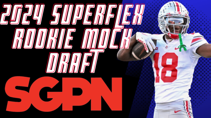 2024 Superflex Rookie Mock Draft - 4 Rounds