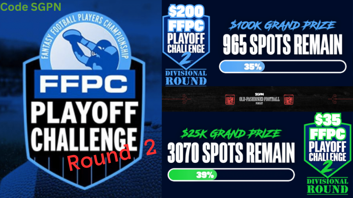 FFPC Playoff Challenge Round 2 Lineups, Strategies, and More | Old-Fashioned Football (Ep. 103 ...