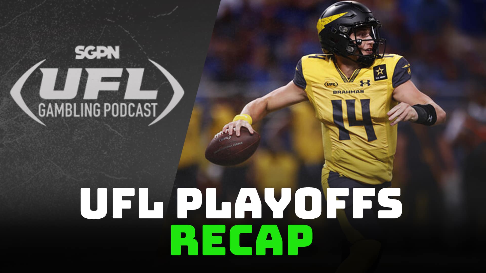 UFL Playoff Recap | UFL Gambling Podcast (Ep. 23) - Sports Gambling Podcast