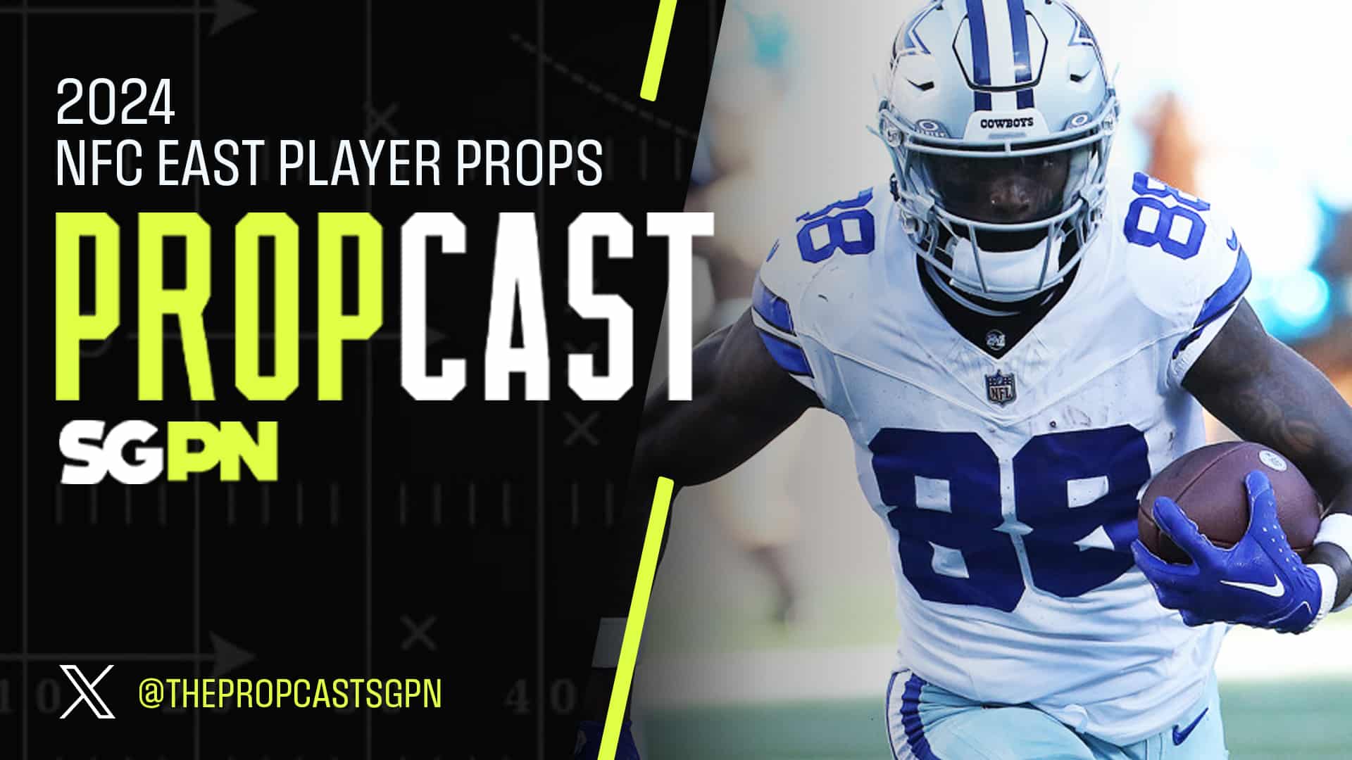 2024 NFC East Season Player Props | The Propcast (Ep. 302) - Sports ...