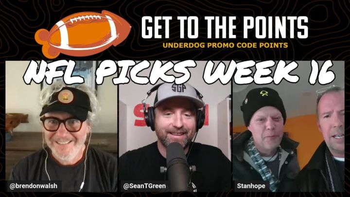 Get To The Points – NFL Week 16 Picks (Ep. 16) - Sports Gambling Podcast