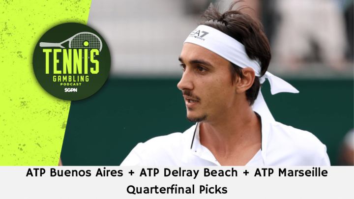 ATP Buenos Aires + ATP Delray Beach + ATP Marseille Quarterfinal Picks ...