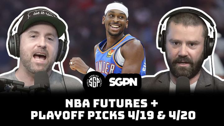 NBA Playoff Picks 4-19 & 4/20 + Futures (Ep. 2253) - Sports Gambling ...