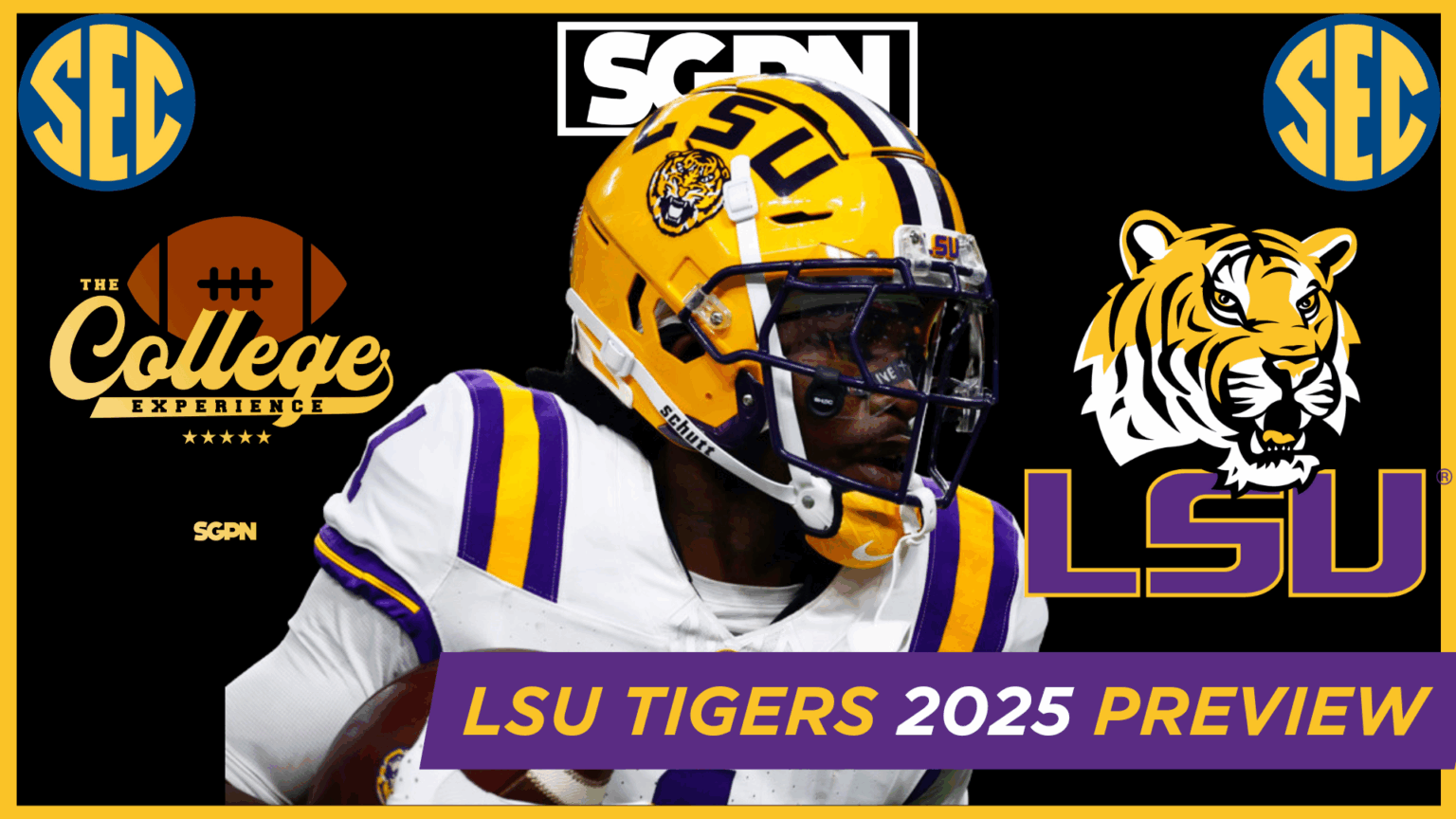 LSU Tigers 2025 Team Preview | The College Football Experience (Ep ...