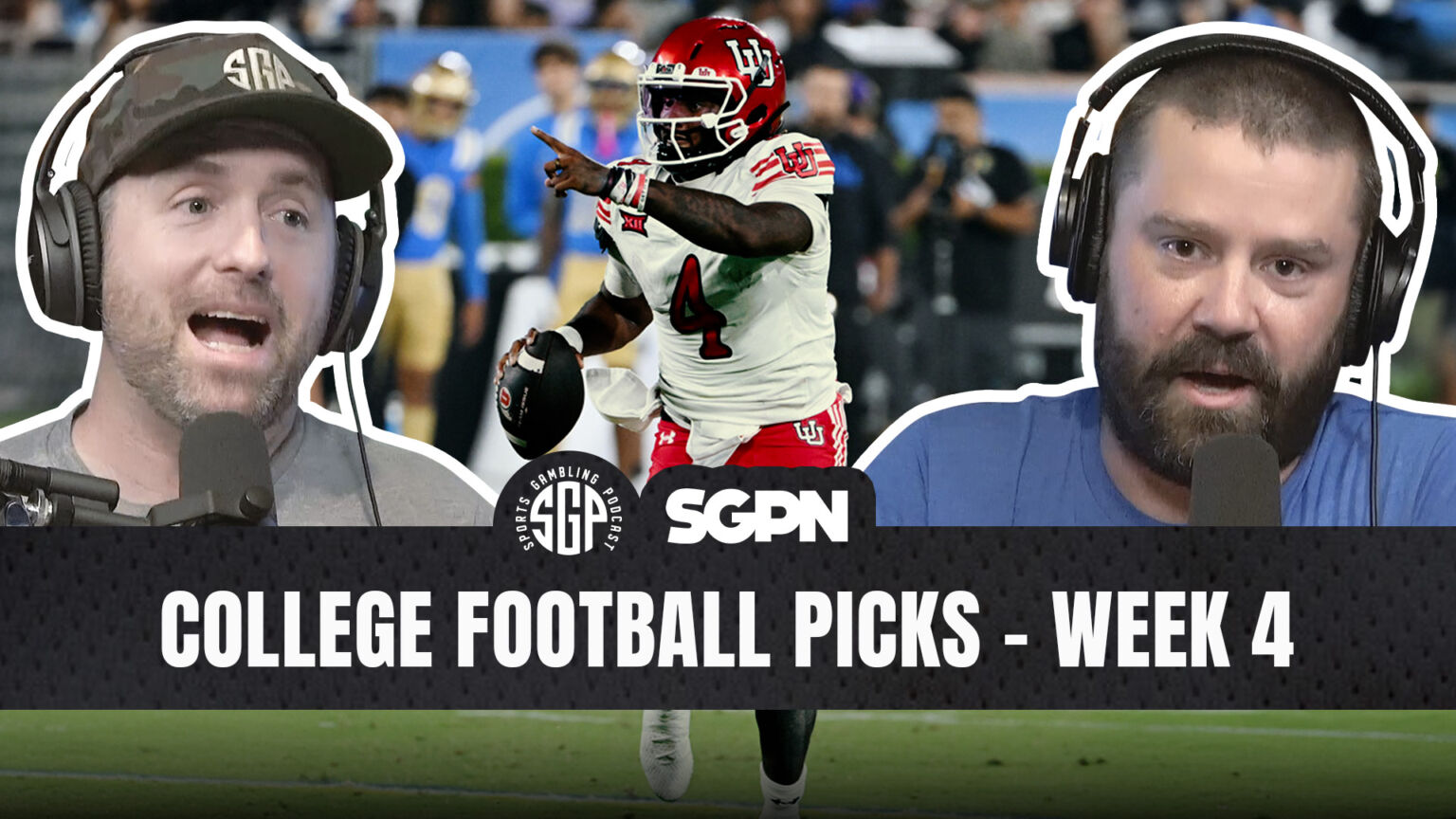 College Football Picks Week 4 (Ep. 2382) - Sports Gambling Podcast
