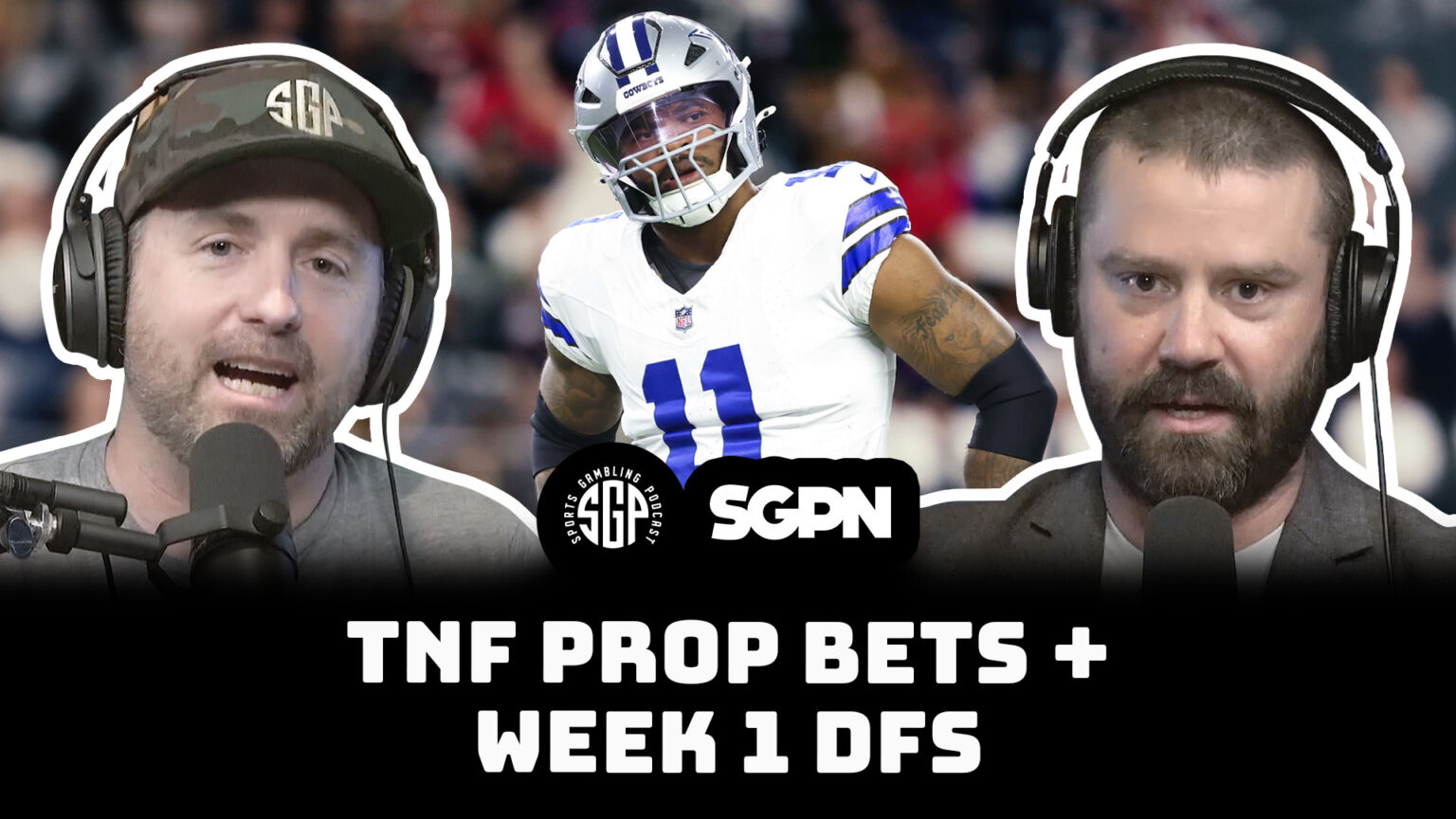 Thursday Night Football Prop Bets + Week 1 DFS Lineups (Ep. 2371 ...
