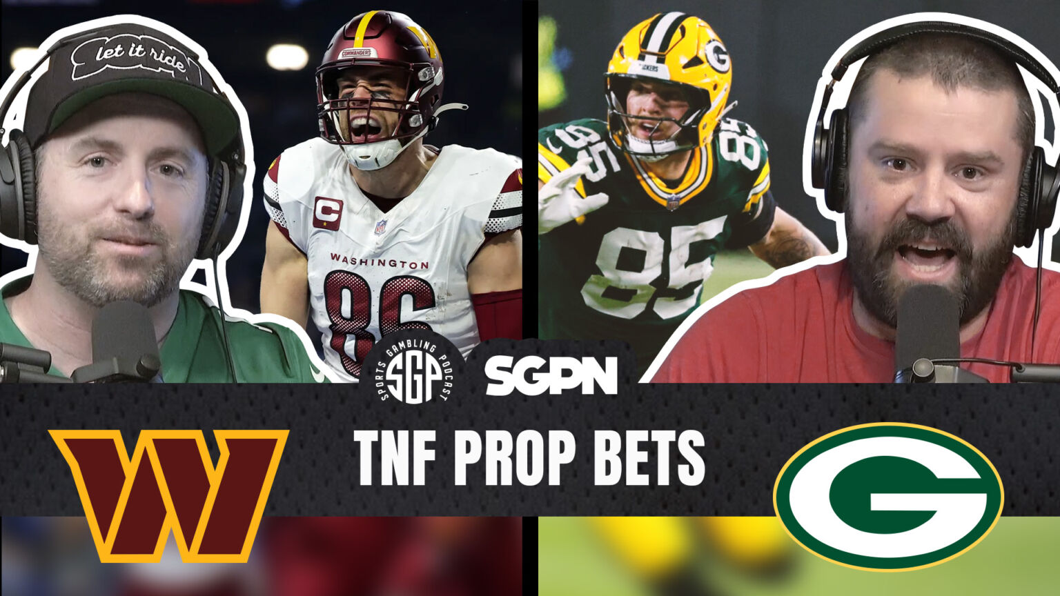 Thursday Night Football Prop Bets: Commanders vs Packers Preview (Ep ...