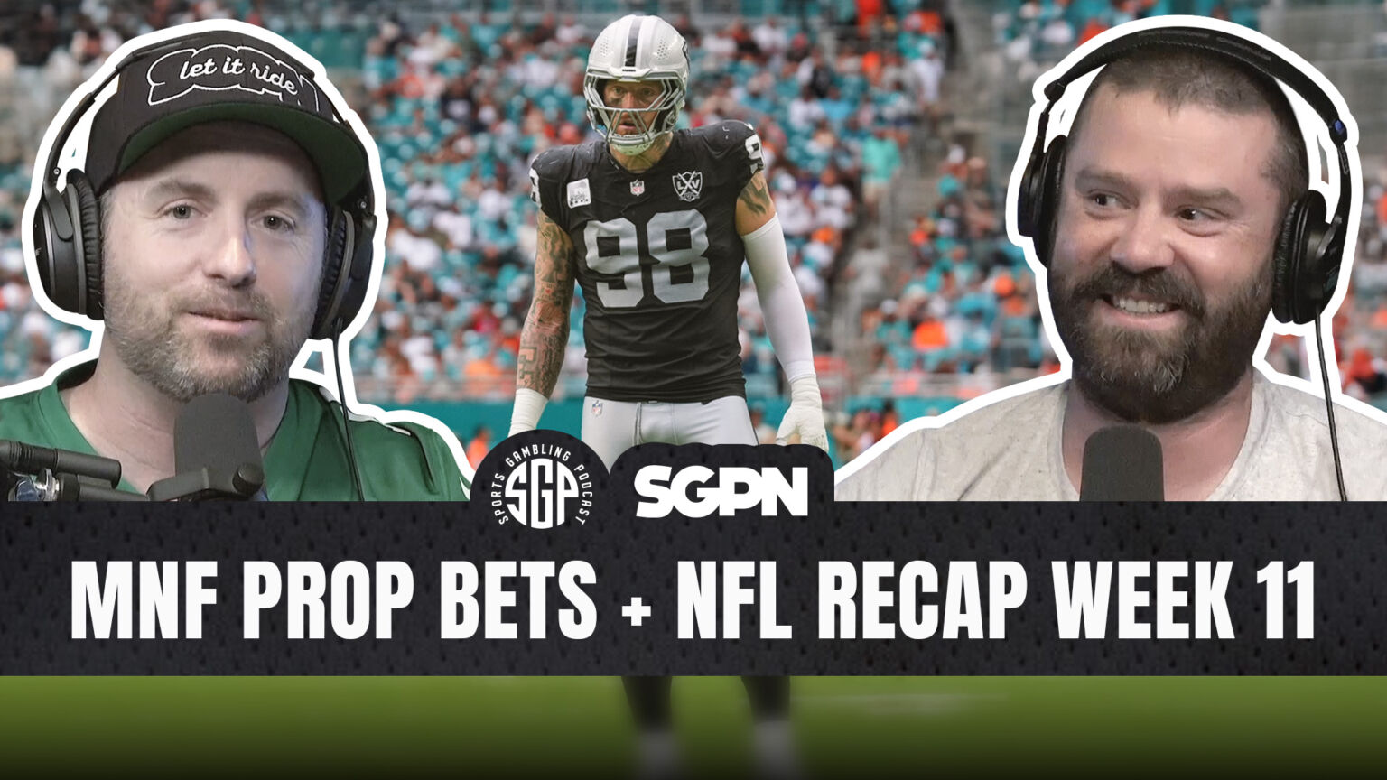 Monday Night Football Prop Bets + NFL Recap Week 11 (Ep. 2429) - Sports Gambling Podcast