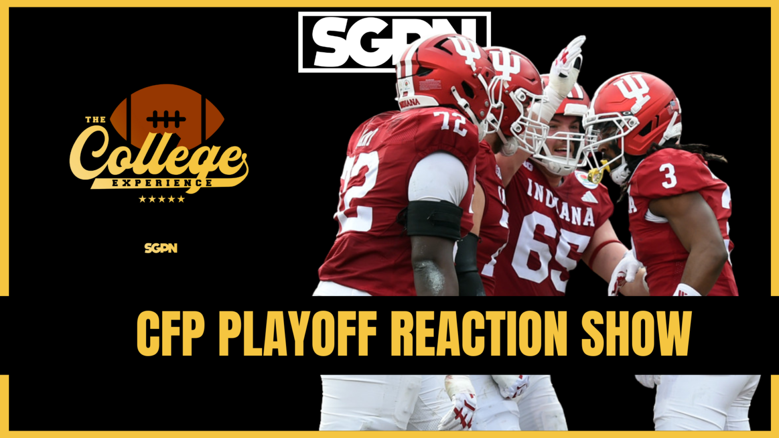 College Football Playoffs Reaction Show | The College Football ...