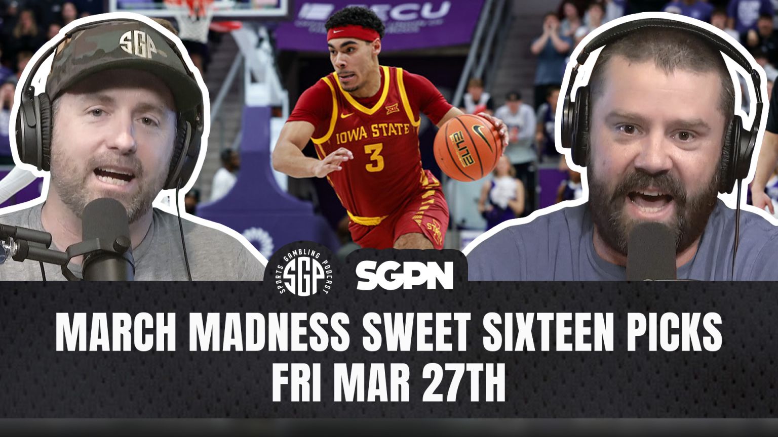 March Madness 2026 Sweet Sixteen Picks Part Two (Ep. 2524) - Sports ...