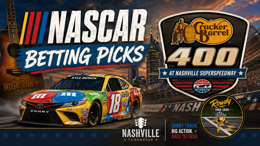 Cracker Barrel 400 Betting Picks 2026 I NASCAR Gambling Podcast (Ep ...